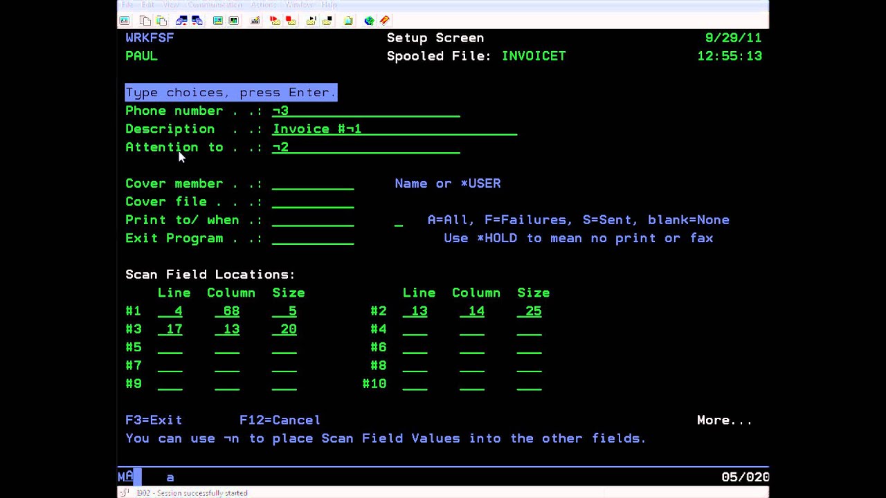 KeyesFax: Automating the Faxing of Spooled Files - YouTube