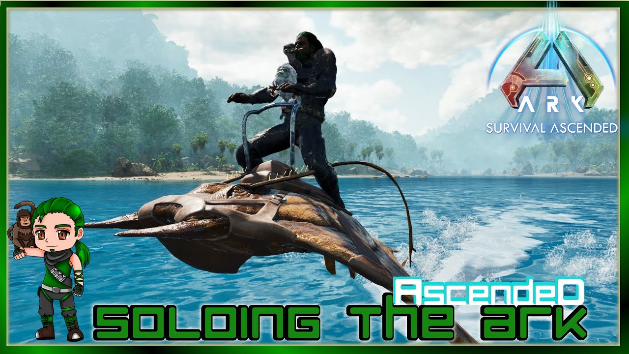 Manta Taming and Manta Taming Trap! Soloing the Ark Ascended 55 - YouTube