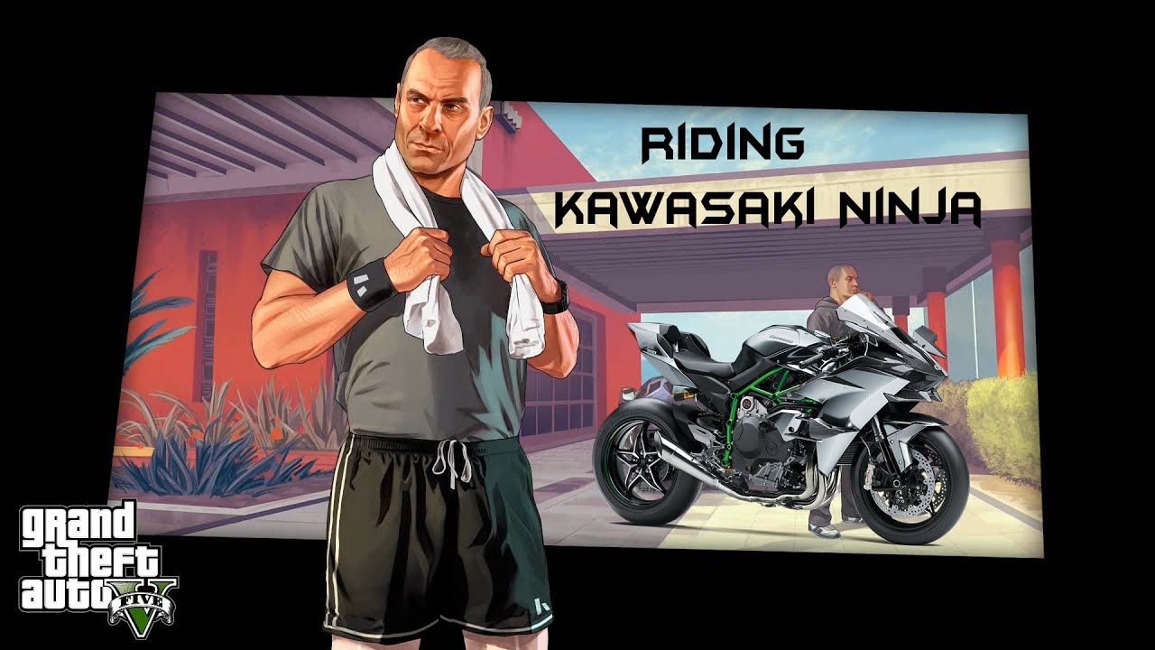GTA -V | NINJA H2 | FUN ROAMING | ULTRA HD GRAPHICS | GTX 1650 - YouTube