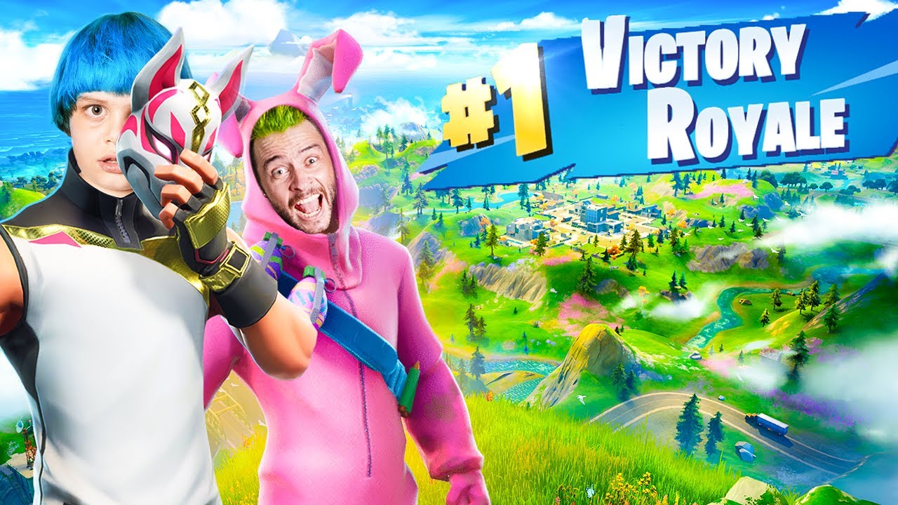 PRIMEIRA VITÓRIA ROYALE NO FORTNITE • ALEC GO! e xTiM - YouTube