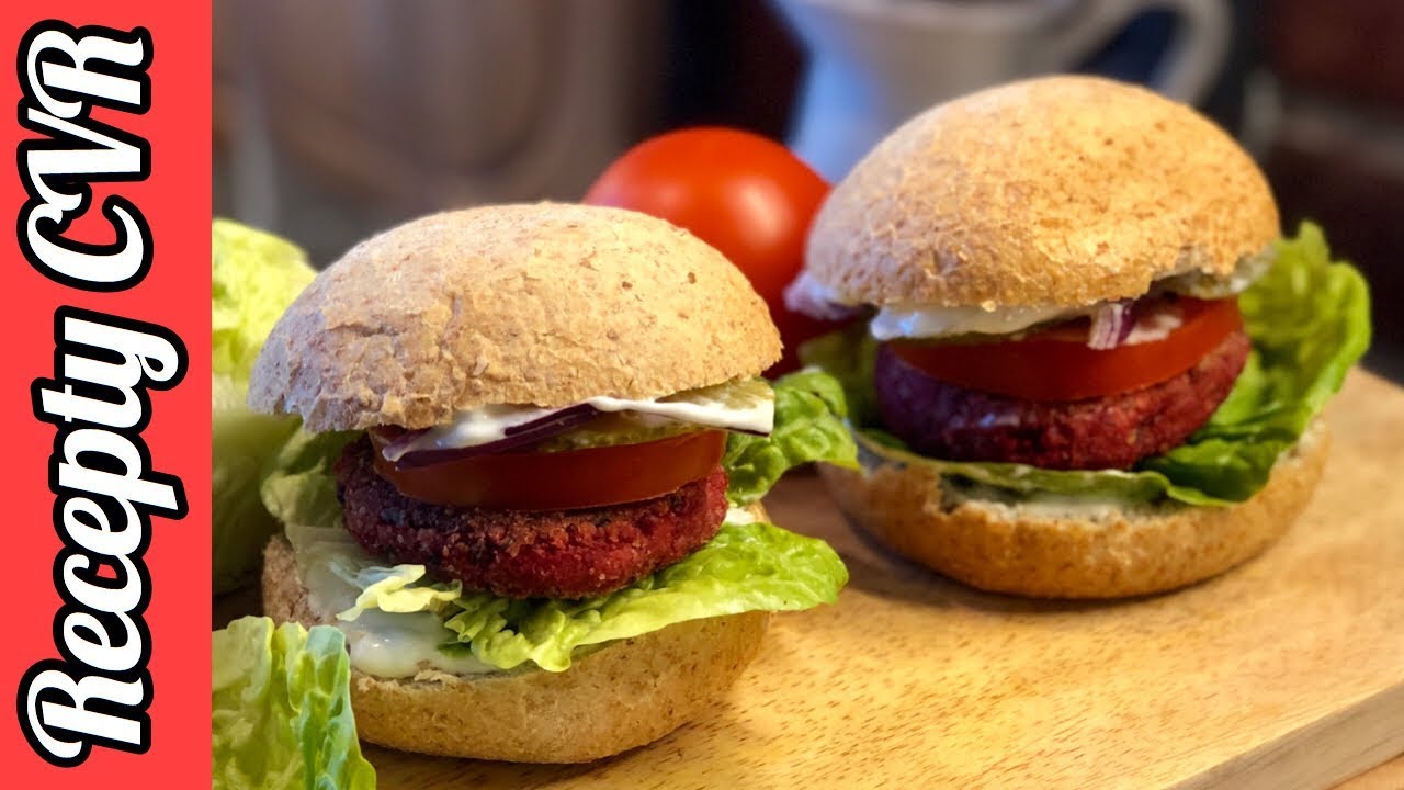 Recepty CVR - Cícerové Burgery - YouTube