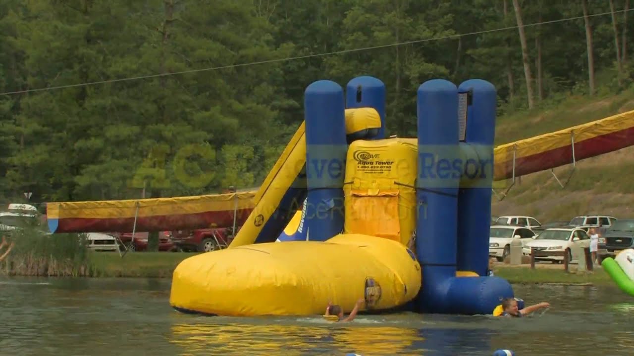 ACE Adventure Resort | Blob Contest On The Lake - YouTube