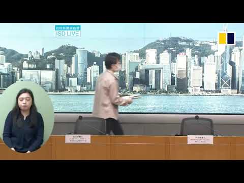 WATCH LIVE: Latest coronavirus update from Hong Kong