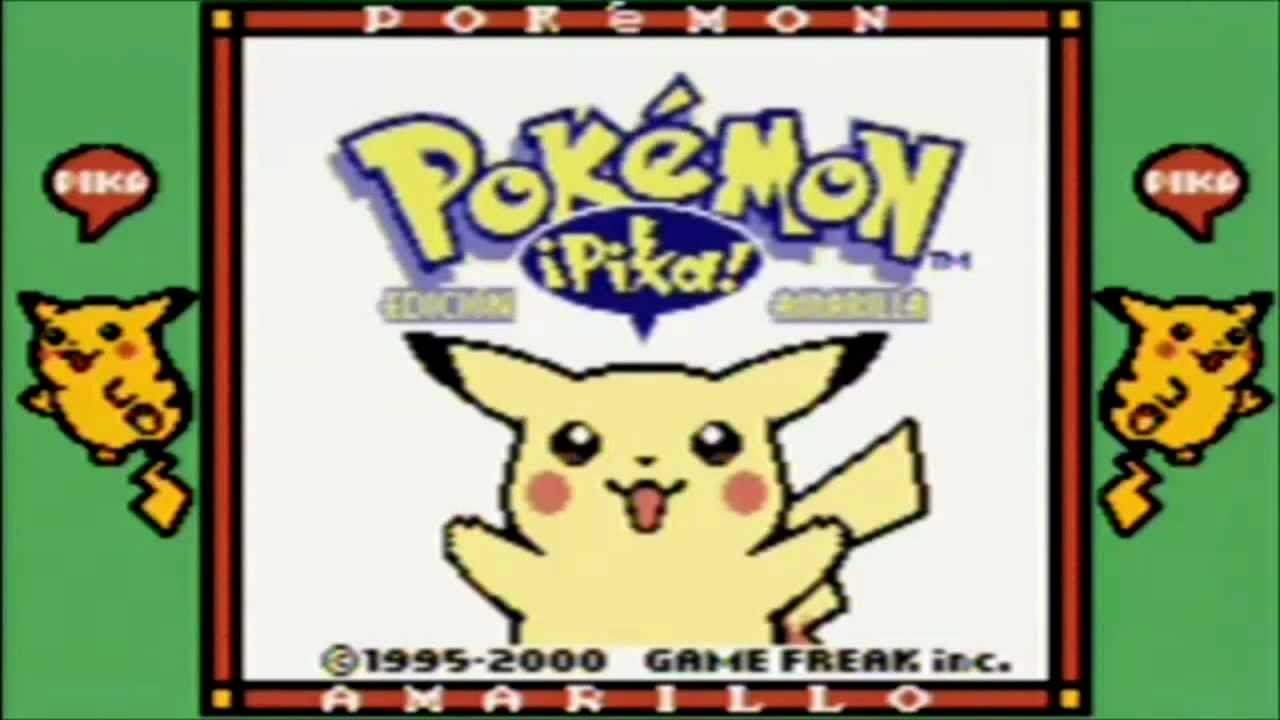 Intro Opening Pokemon Amarillo - Pokemon Yellow en Español- HD - YouTube