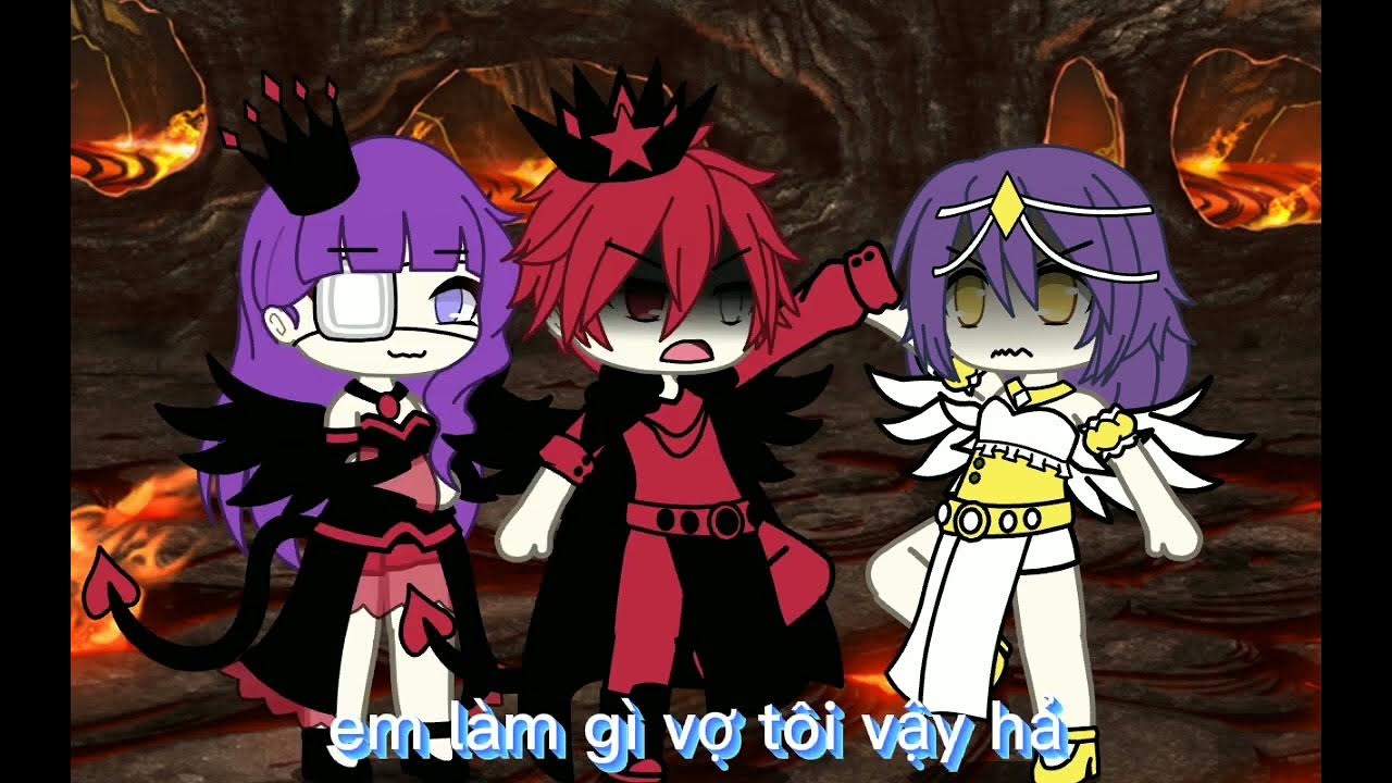 đại chiến thiên thần sa ngã tập 1 (gacha life) - YouTube