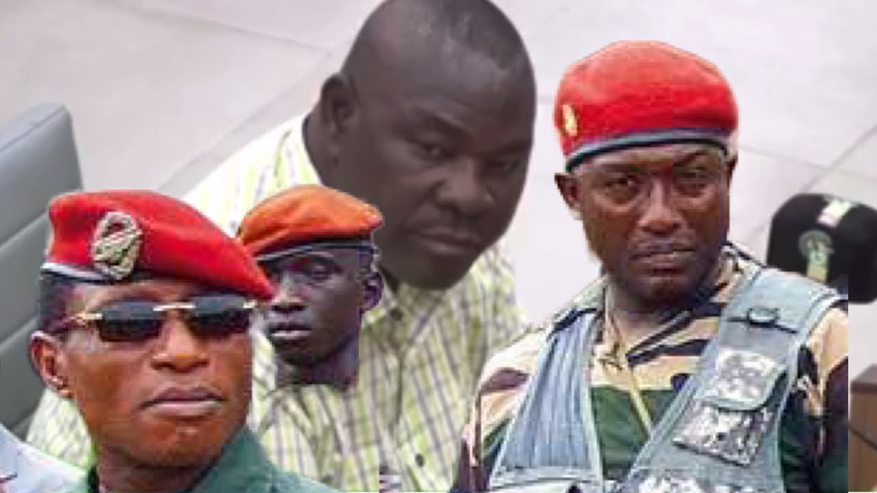 Guinee🇬🇳 colonel claude Pivi: Qui commandait les Bérets rouges (proces ...