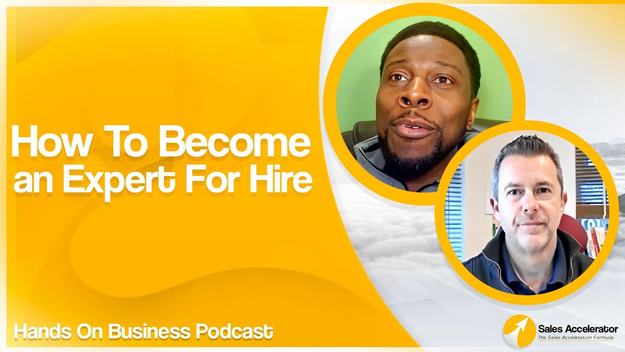 How To Become an Expert For Hire | Expert For Hire - YouTube