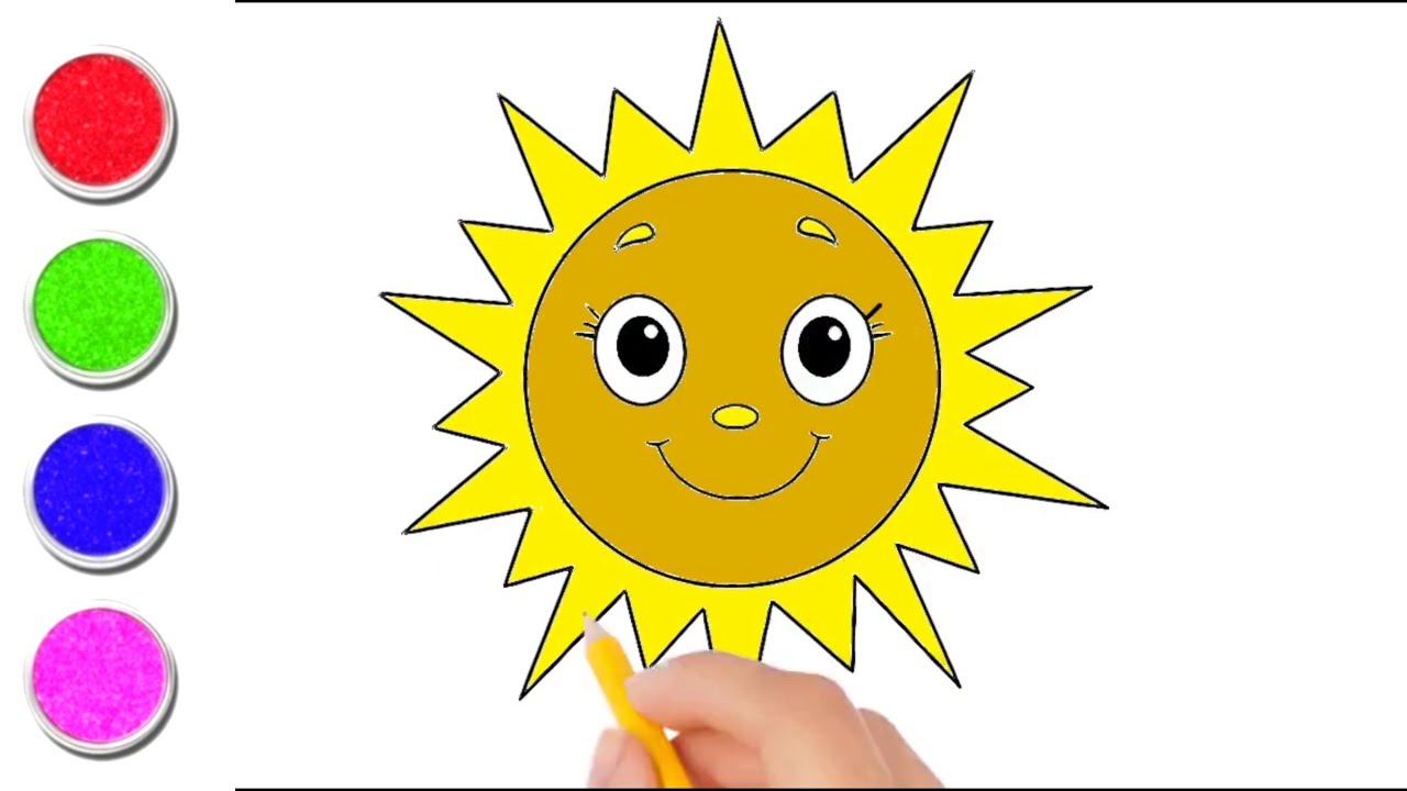 Unleash your creativity: Master the art of drawing a Sun | How to draw ...