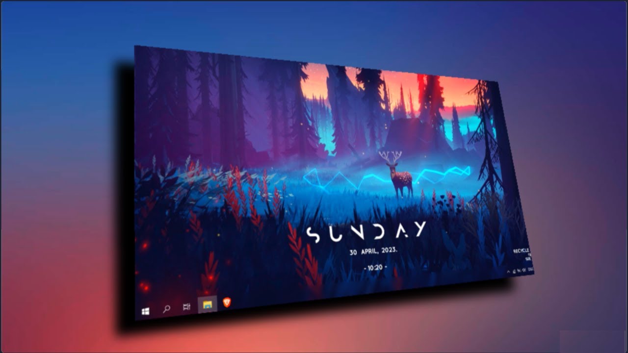 How To Make Your Desktop Look Awesome😎 And Cool 😎😎😎 - YouTube