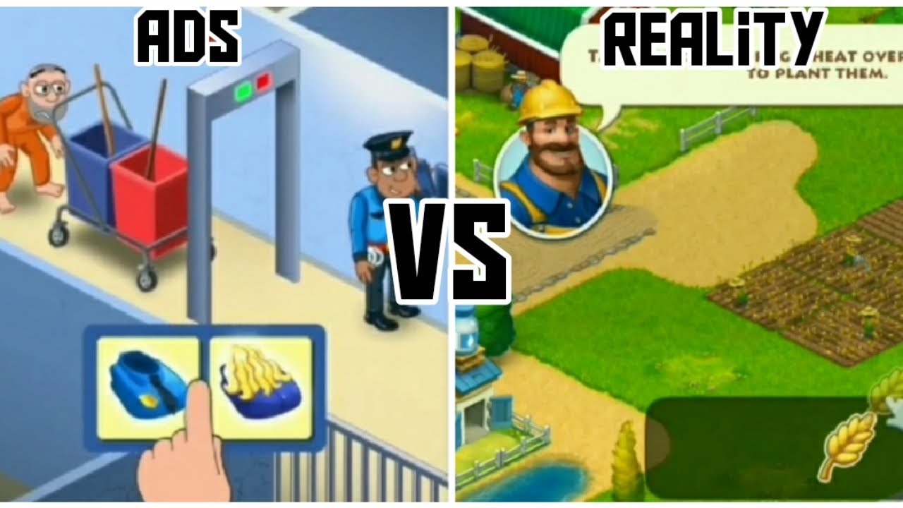 Mobile Games|| ADs Vs Reality||part 1 - YouTube