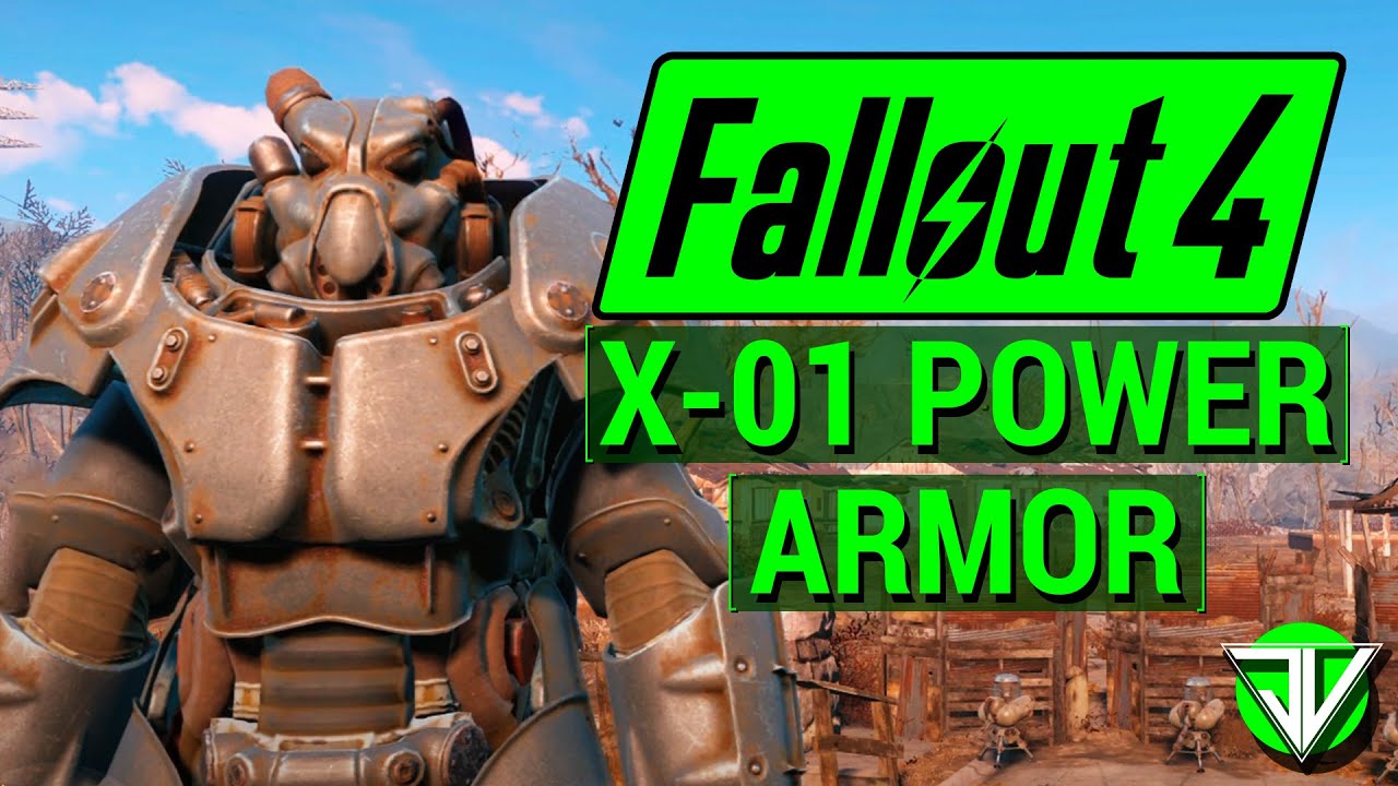 FALLOUT 4 How To Get FULL SET Of X 01 BEST POWER ARMOR In Fallout 4