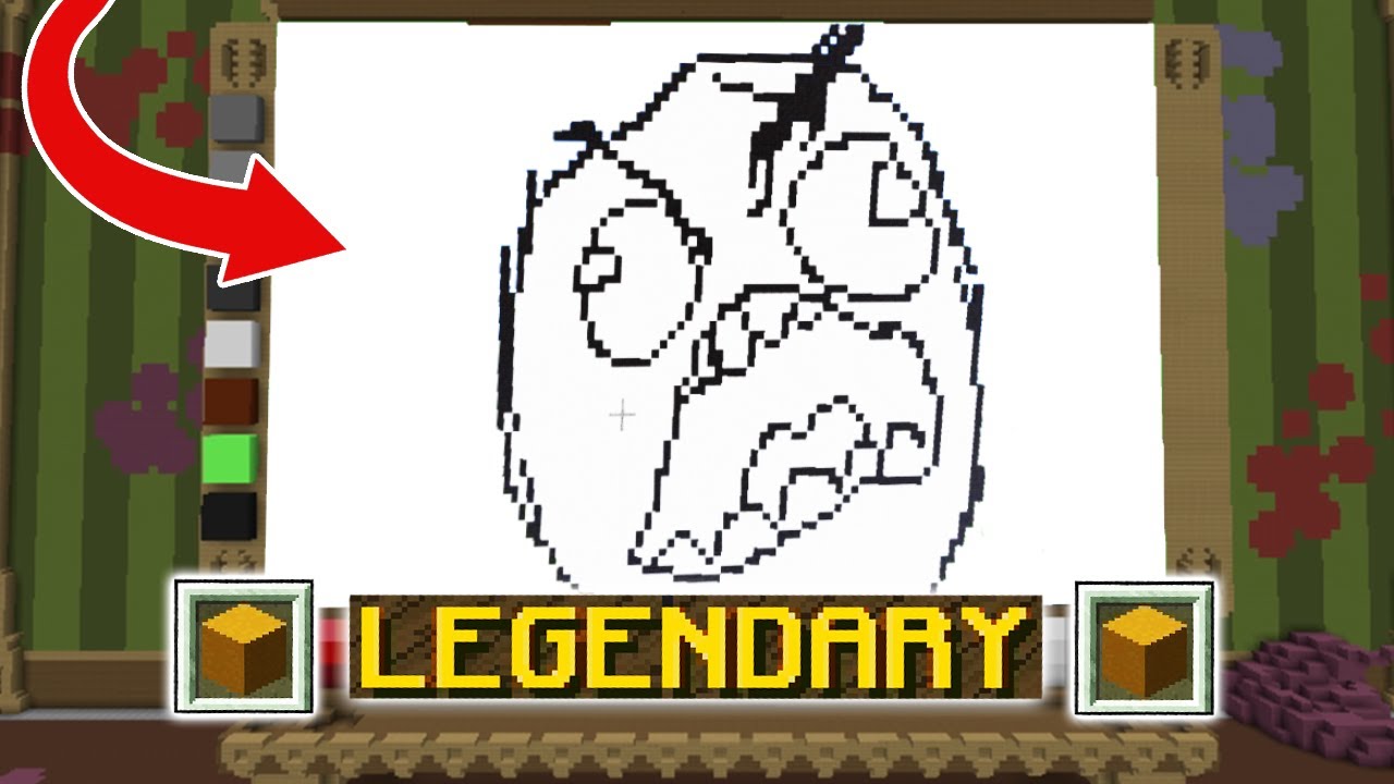 DEAD MEME (Minecraft Pixel Painter) - YouTube