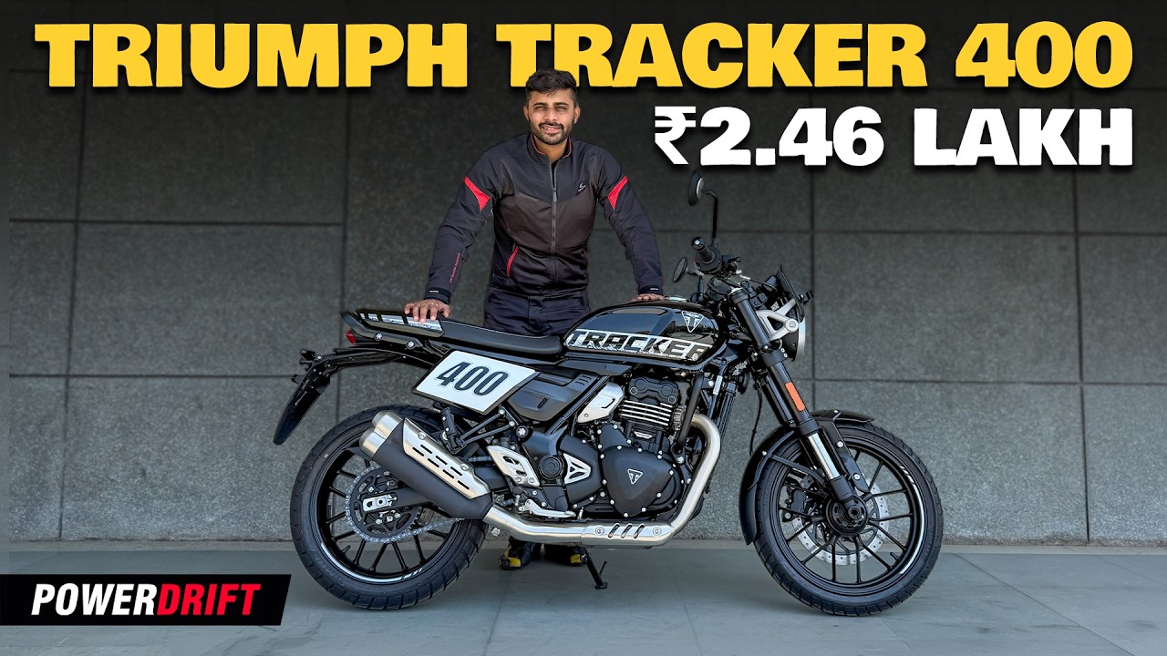 Was Triumph Saving the Best for the Last? | Tracker 400 Launched in ...