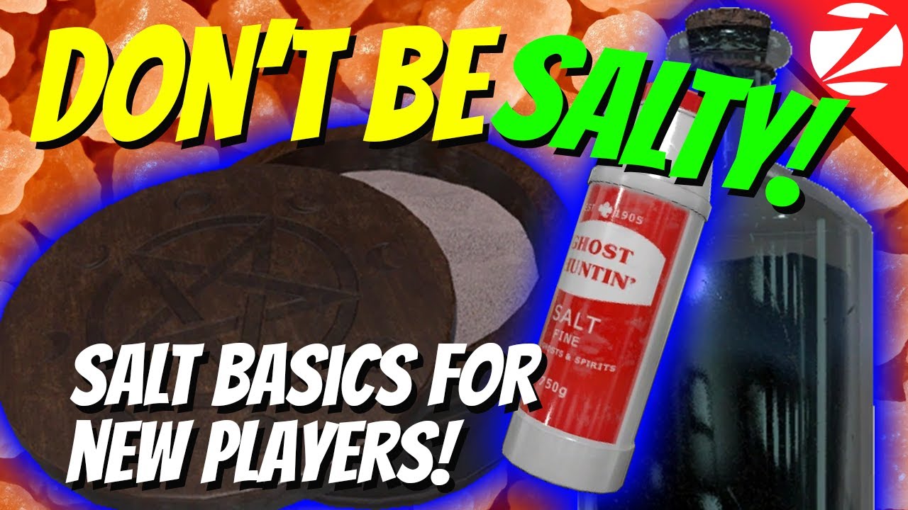Everything New Players Need to Know About Salt in Phasmophobia! - YouTube