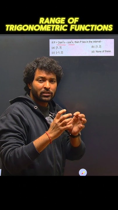 Range Of Trigonometric Functions 🤫 Class 11th maths, must to watch for maths students.# ...