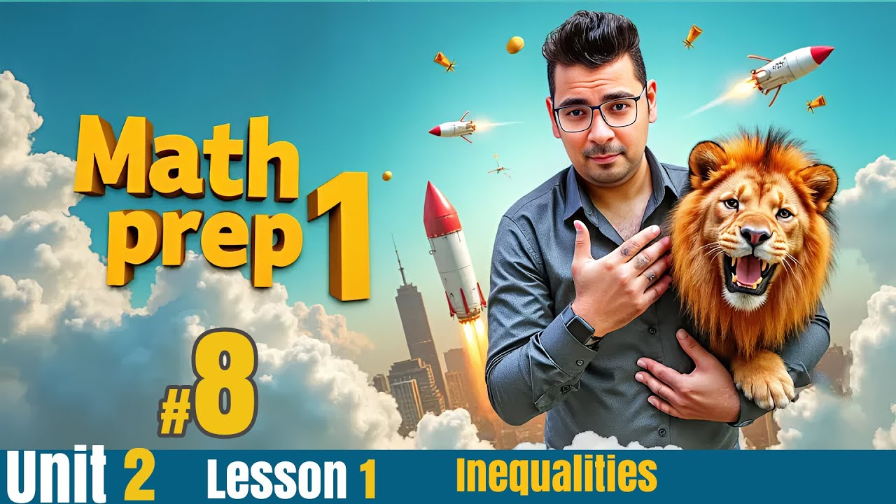 Math | Unit 2 Lesson 1 : Inequalities | #prep1math #حل_المعاصر - YouTube