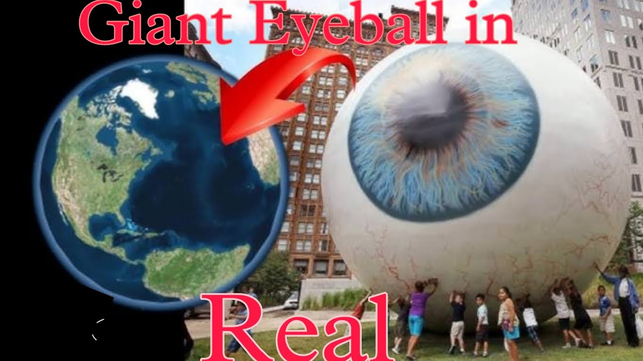 Giant Eyeball in Real life on Google Map #viralvideo #viral #trending# ...