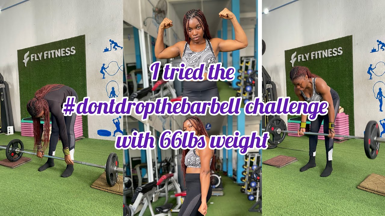 Watch me do the don’t drop the barbell challenge - YouTube