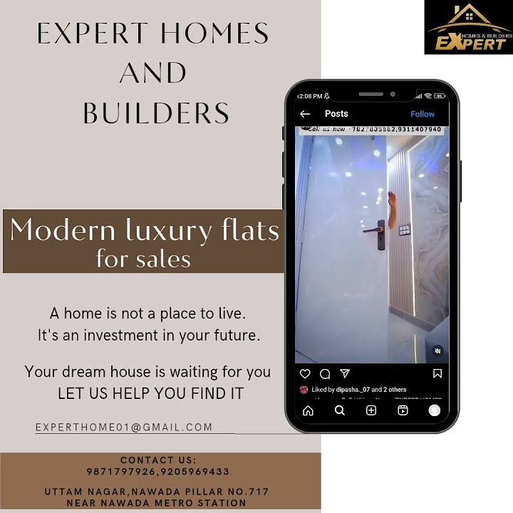 EXPERT HOMES AND BUILDERS 🚀WE PROVIDE YOU BEST HOME LOAN FACILITY UP TO 90 TO 95%.#luxuryflats ...