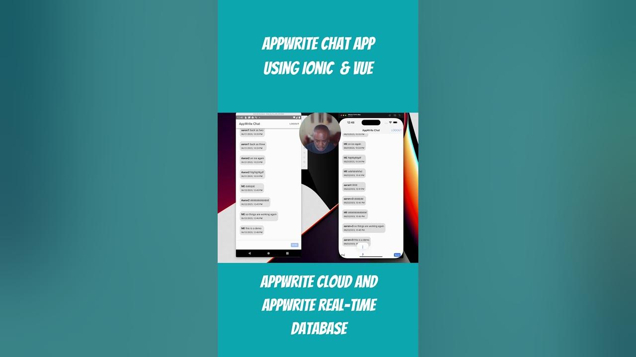 Ionic And Vue Appwrite Chat App Youtube
