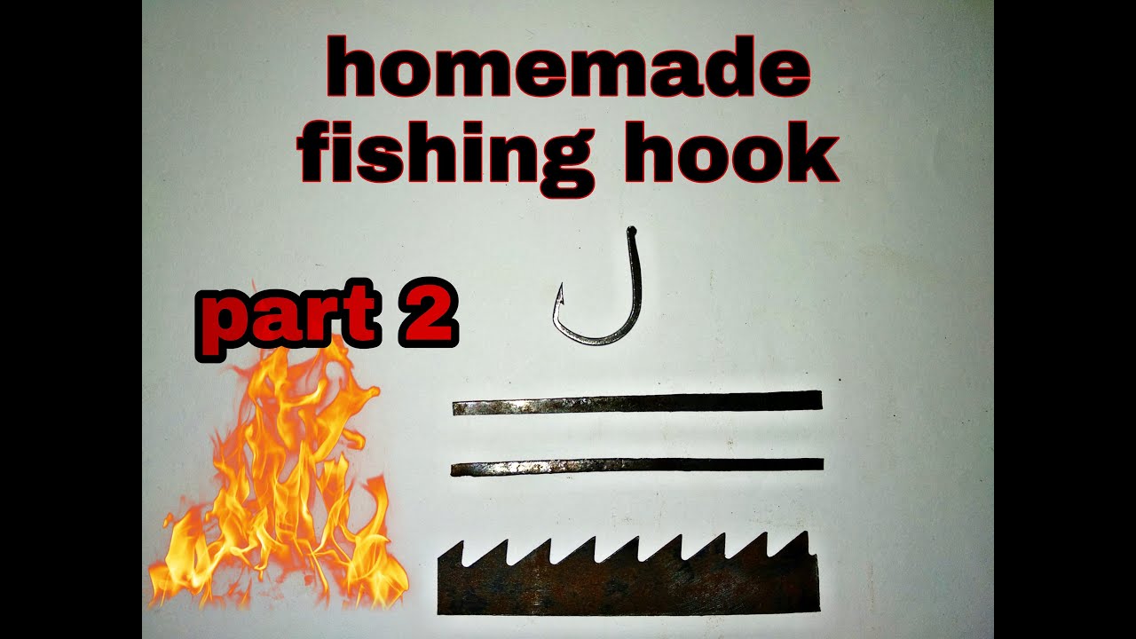 DIY fishing hook,how to make a fishing hook,কাতল মাছের করাত কাটা বানানো ...