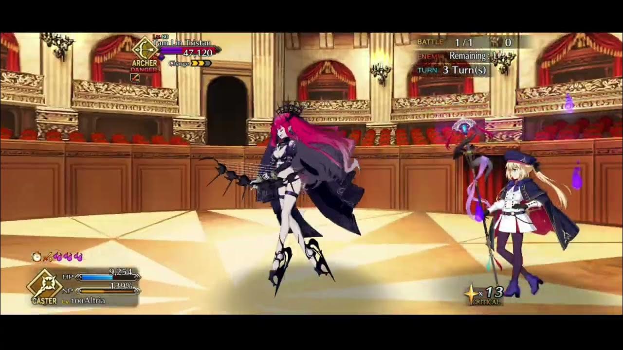 FGO NA - Lostbelt 6 Avalon Le Fae - Tam Lin Tristan Boss Fight - YouTube
