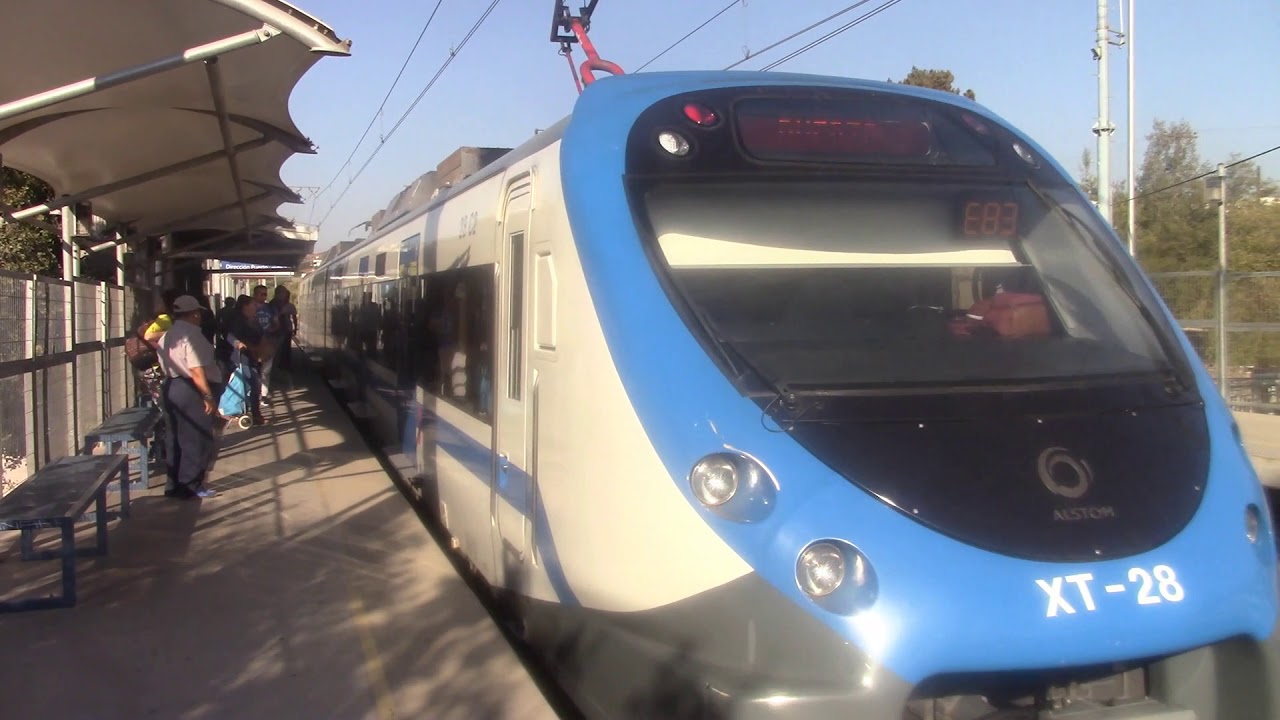 Trenes X-trapolis 100 y X-trapolis Modular Estacion Peña Blanca /Merval ...