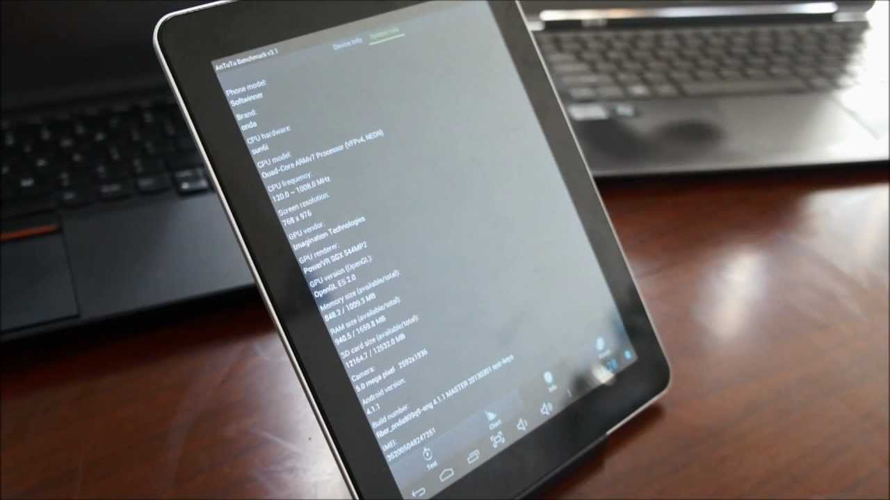 Allwinner A31 Quad-Core Based Onda V812 Breaks 20,000 in Antutu - YouTube
