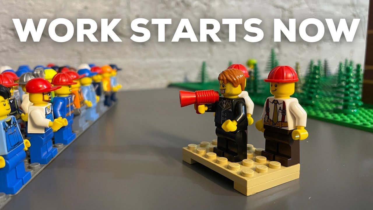 Starting A Lego City! Lego City Update #1 - YouTube