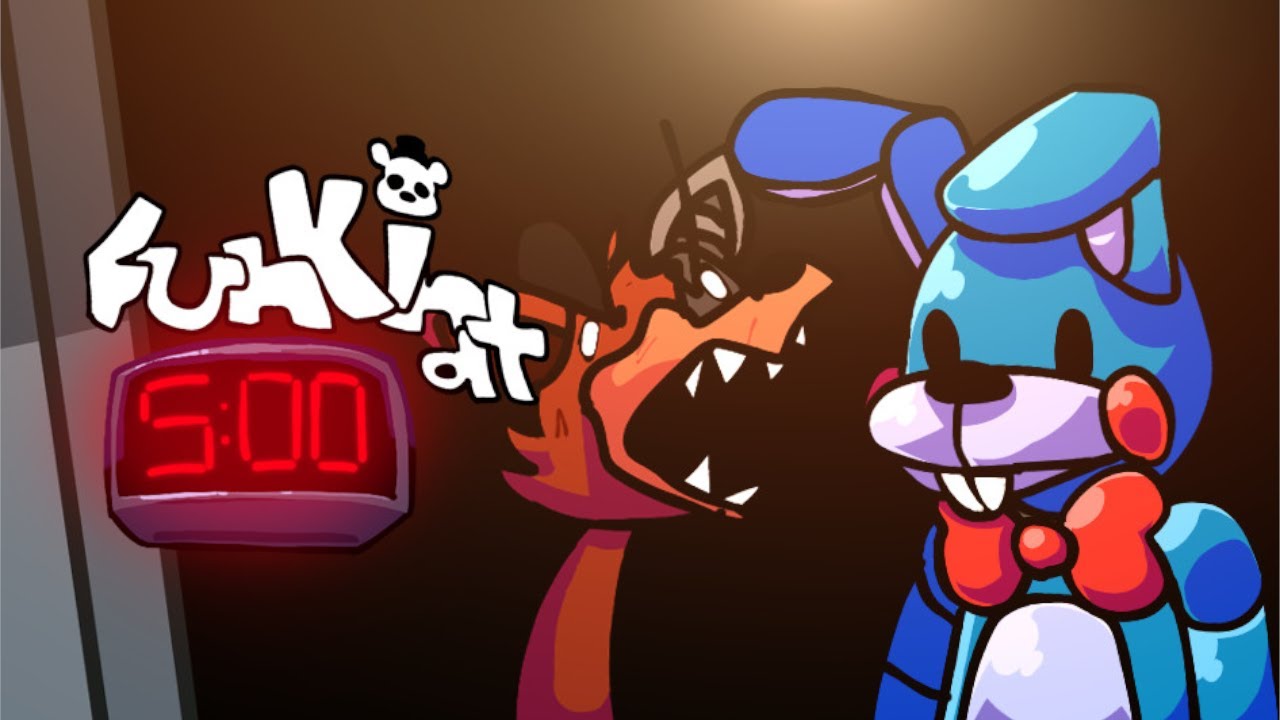 Funkin' at 5 AM ( FNAF FNF MOD ) - YouTube