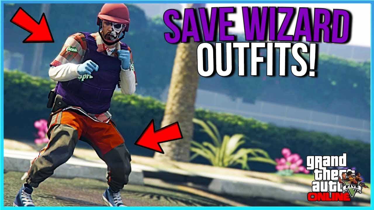 (PS) Working NOW!! Bring SAVE WIZARD Outfits Online! (GTA 5 SW Outfits ...