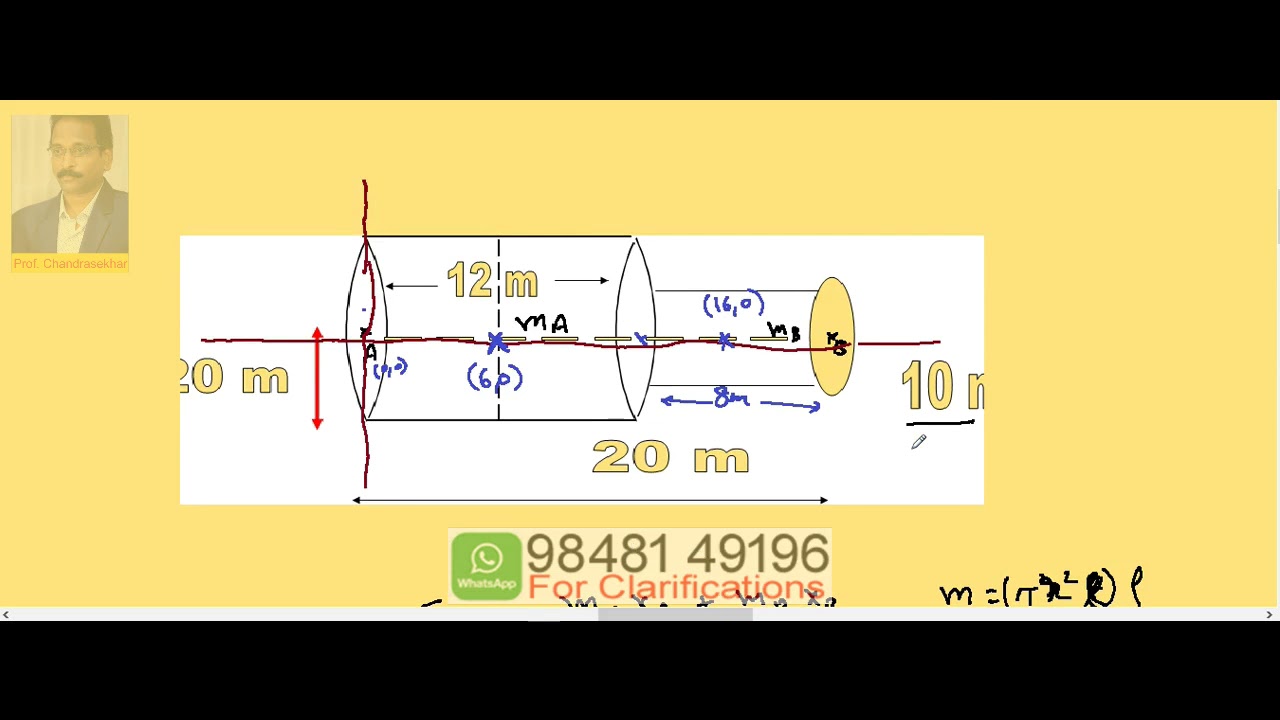 C Mass 1.16 | Centre of Mass | Inter(+1) 1st Year Physics - YouTube