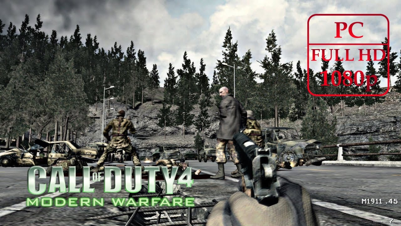 COD4 Modern Warfare: Game Over [FULL HD] - YouTube