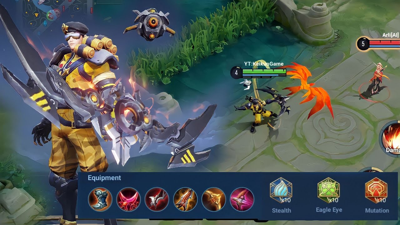 Solarus (Marksman) Build & Gameplay "Honor Of Kings" - YouTube