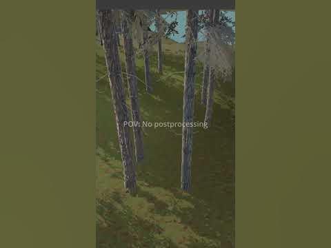 Post Processing VS No Post Processing #unity #beforeandafter - YouTube