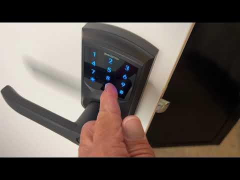 How to program a User Code for Signstek Electronic Touchscreen Door ...