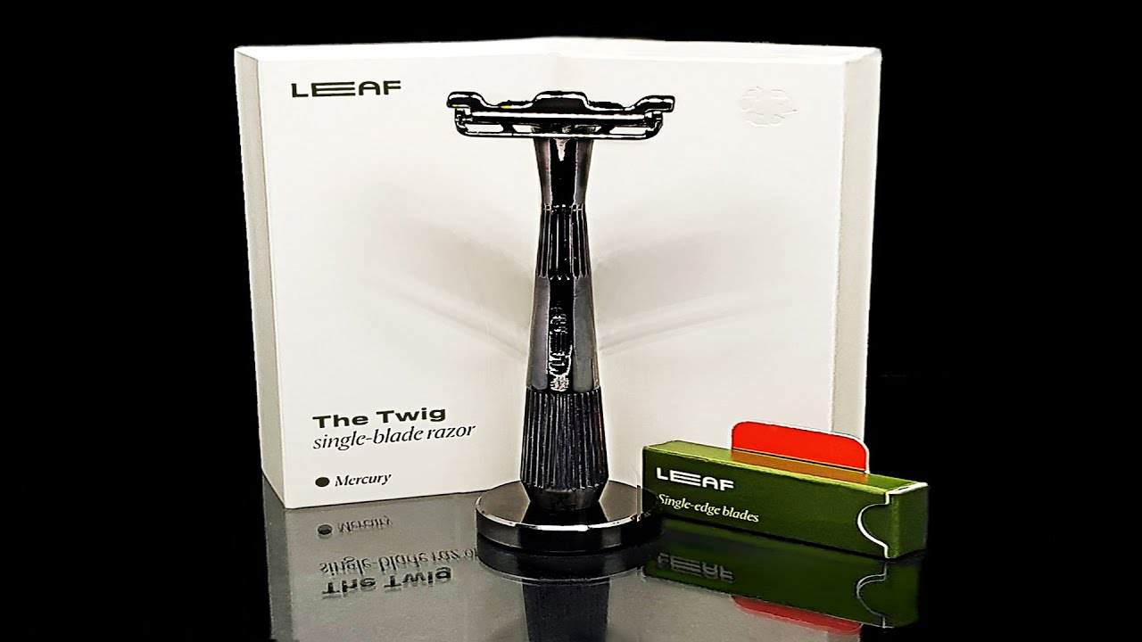 Бритьё! Leaf Shave -"Twig", Распаковка, The Twig Razor - YouTube