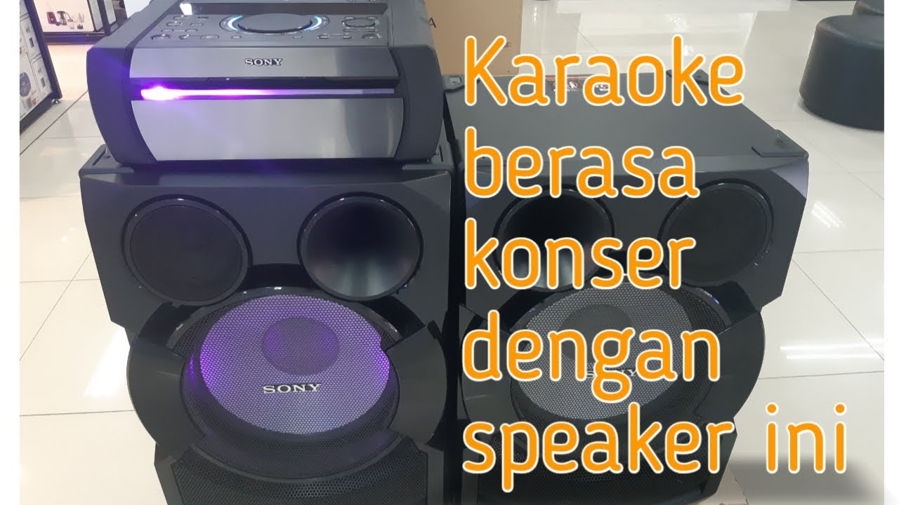 REVIEW SONY SHAKE-X70, AUDIO BERTENAGA TINGGI !! - YouTube