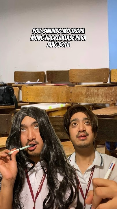 POV: Sinundo mo tropa mo habang nagklaklase para mag dota - YouTube