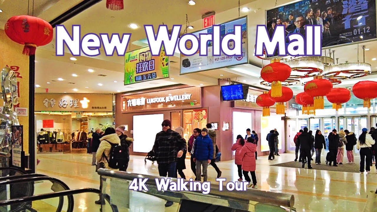 New World Mall in Flushing NYC | 4K Walking Tour - YouTube