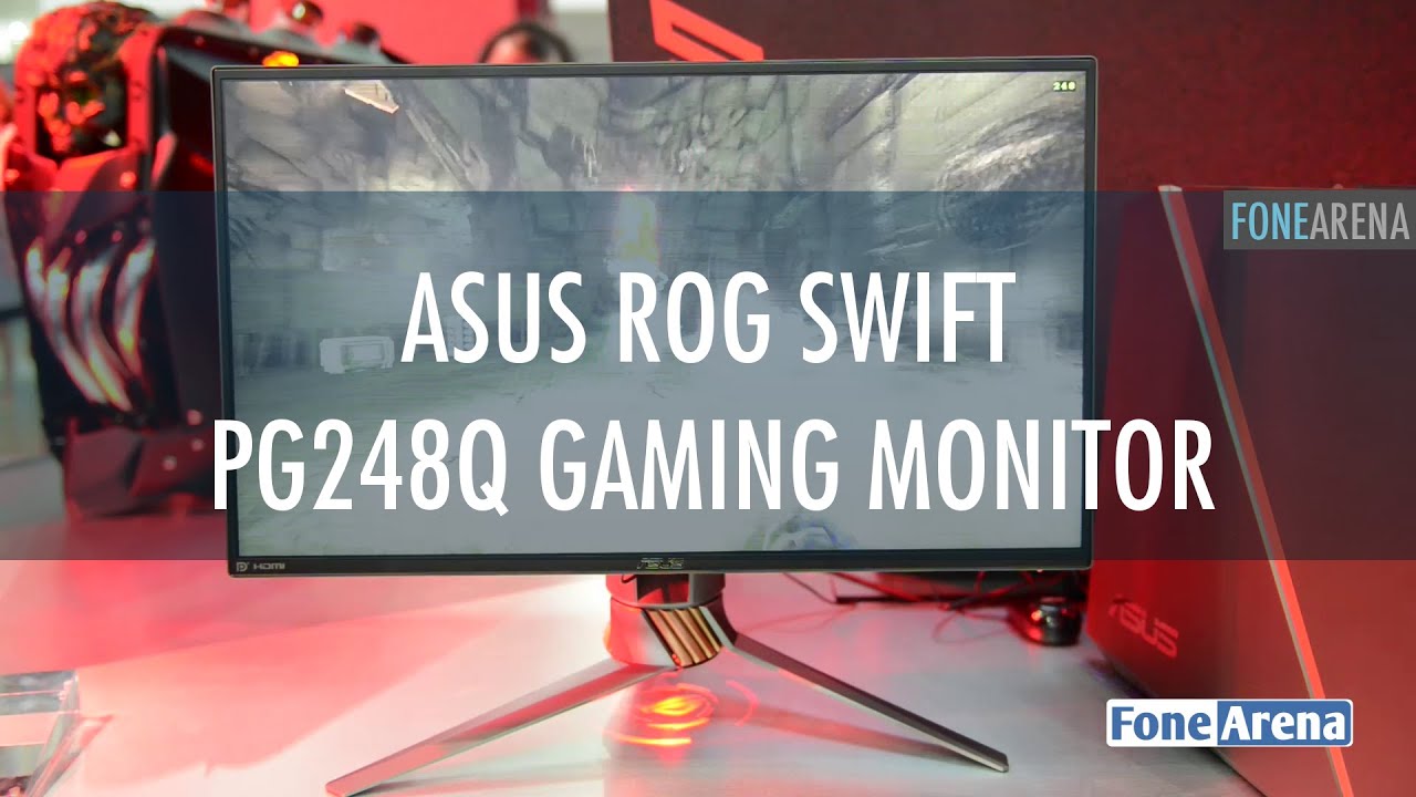 Asus ROG Swift PG258Q gaming monitor - YouTube