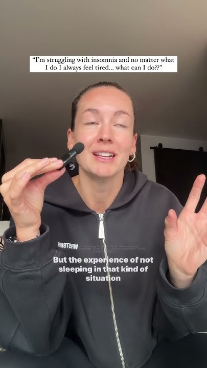 I’m struggling with #insomnia and no matter what I do I always feel tired… - YouTube