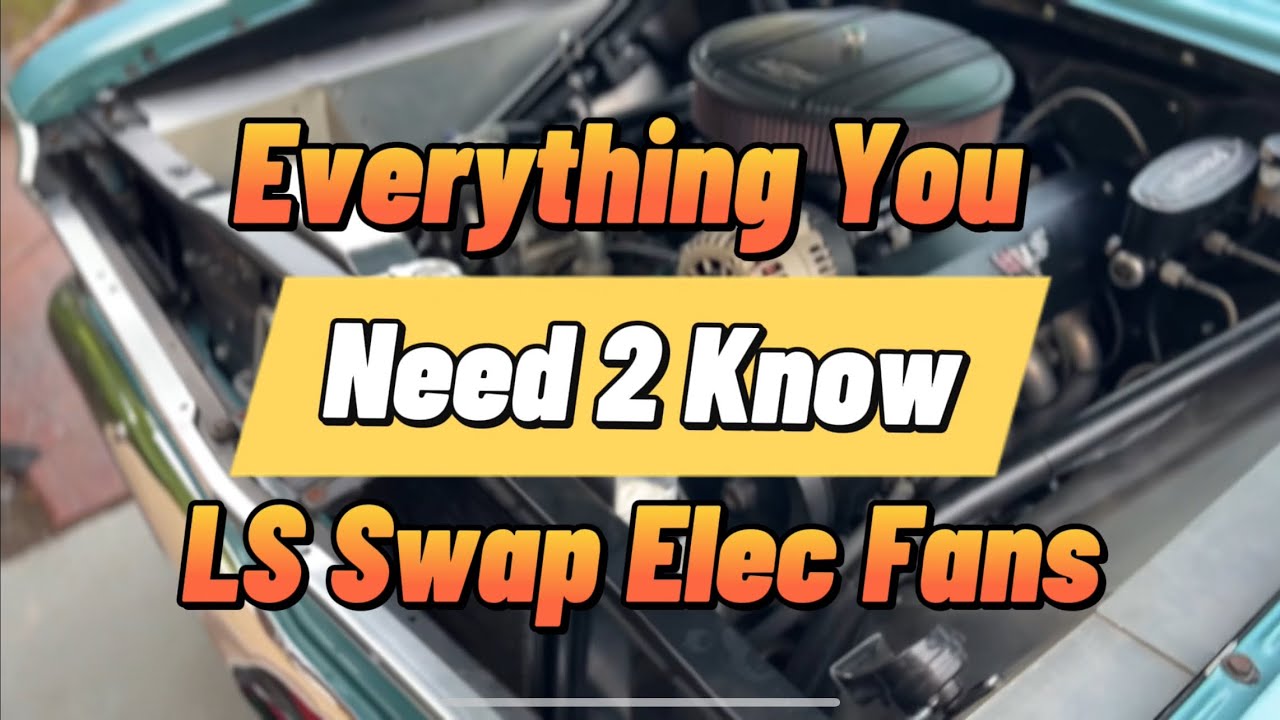 How to Hook Up Electric Fans on your LS Swap - YouTube
