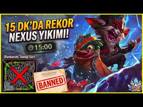 O KADAR İYİ OYNADIM Kİ RİOT BAN ATTI! (15 Dakikada Maç Bitti) 😱