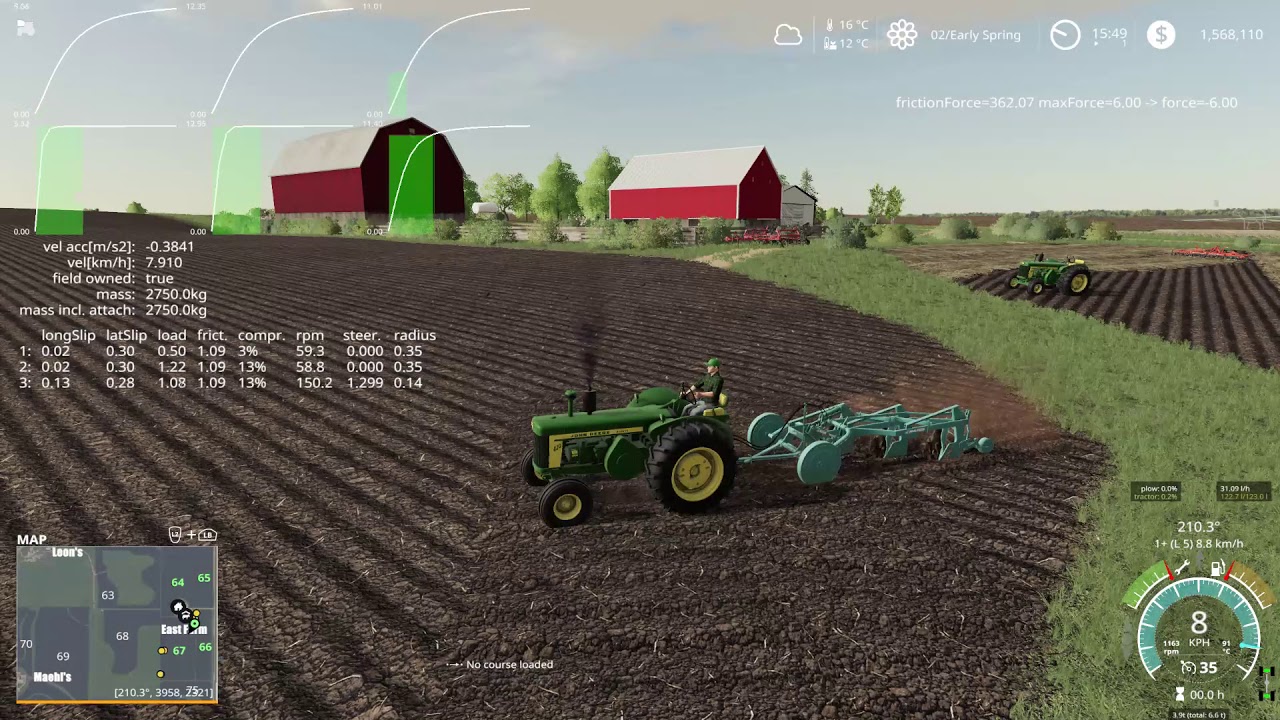 FS19 John Deere 80 Series true specs vs original mod - YouTube