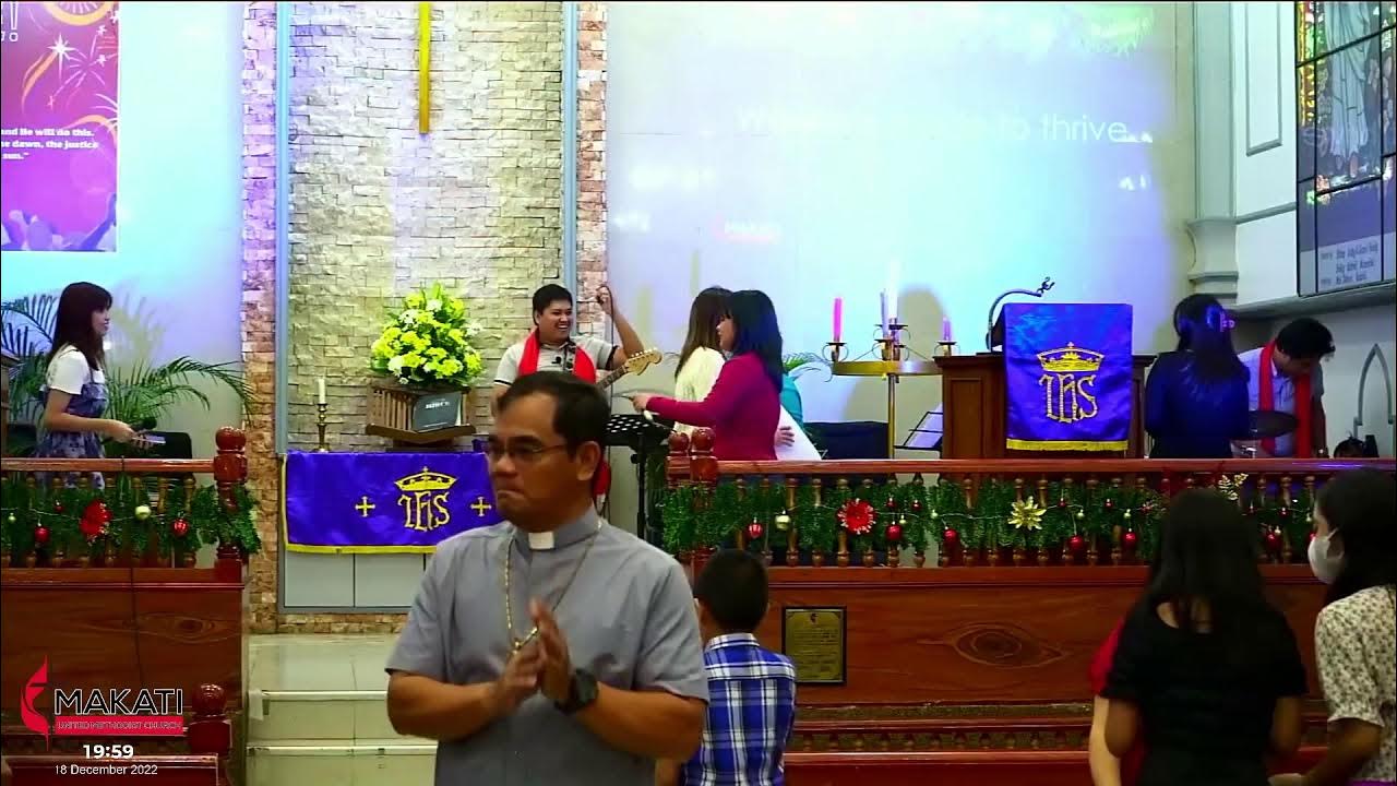 Makati Umc 3rd Simbang Gabiworship Thru Music Jesus Is My Redeemer Youtube