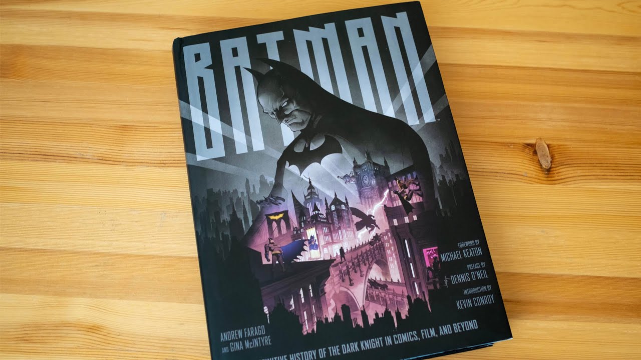 (book flip) Batman: The Definitive History of the Dark Knight in Comics ...
