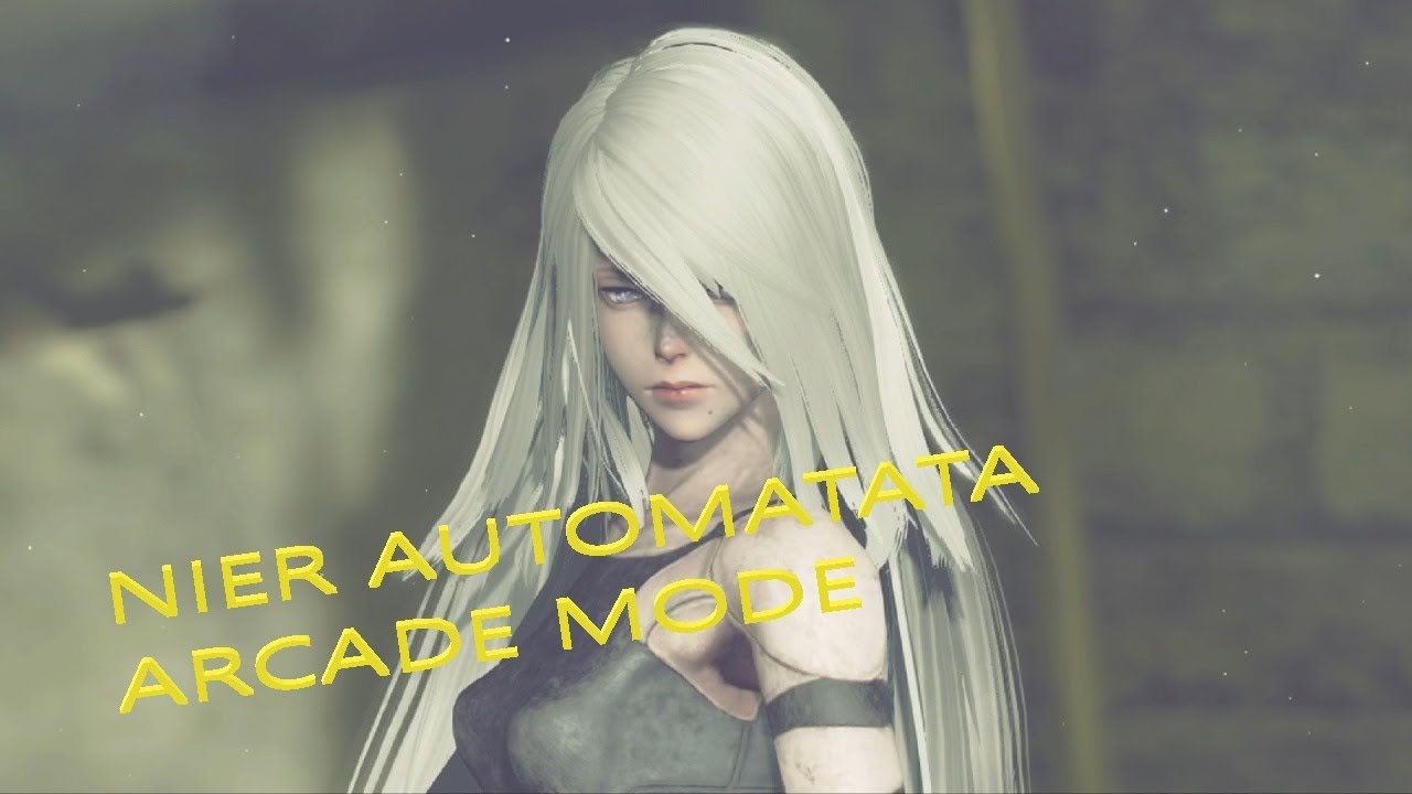 NieR Automata PC - NVIDIA GTX 1070 - ARCADE MODE - 2K 2560X1440🕹🕹 - YouTube