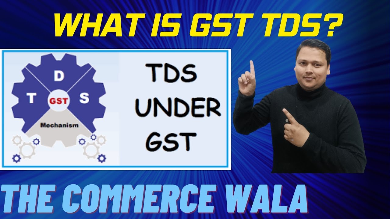 TDS under GST || How to record GST TDS in Tally? #gsttds #gst # ...