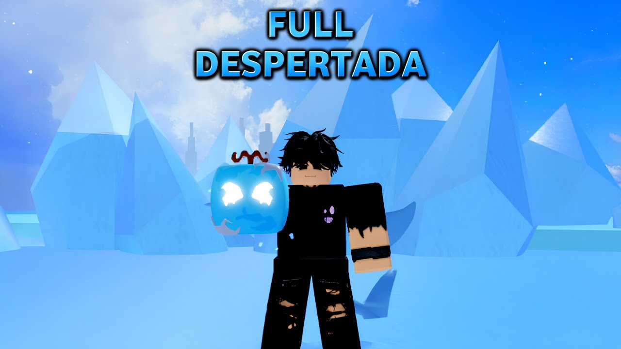 DESPERTEI A FRUTA ICE SOZINHO NO BLOX FRUITS 🥶 - MOBILE - YouTube